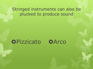 Stringed instruments micro teaching powerpoint | PPTX