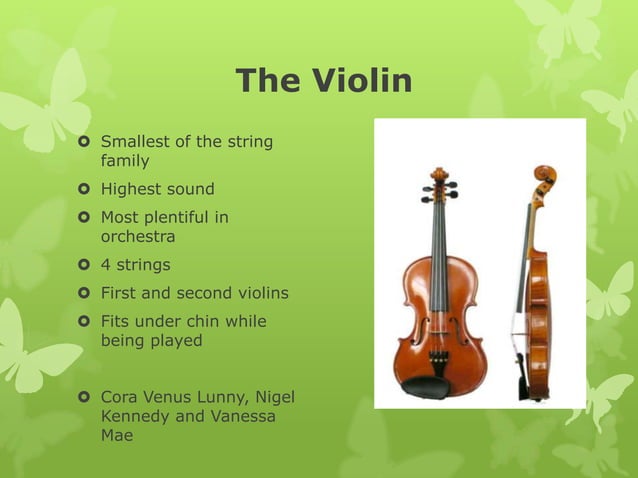 Stringed instruments micro teaching powerpoint | PPTX