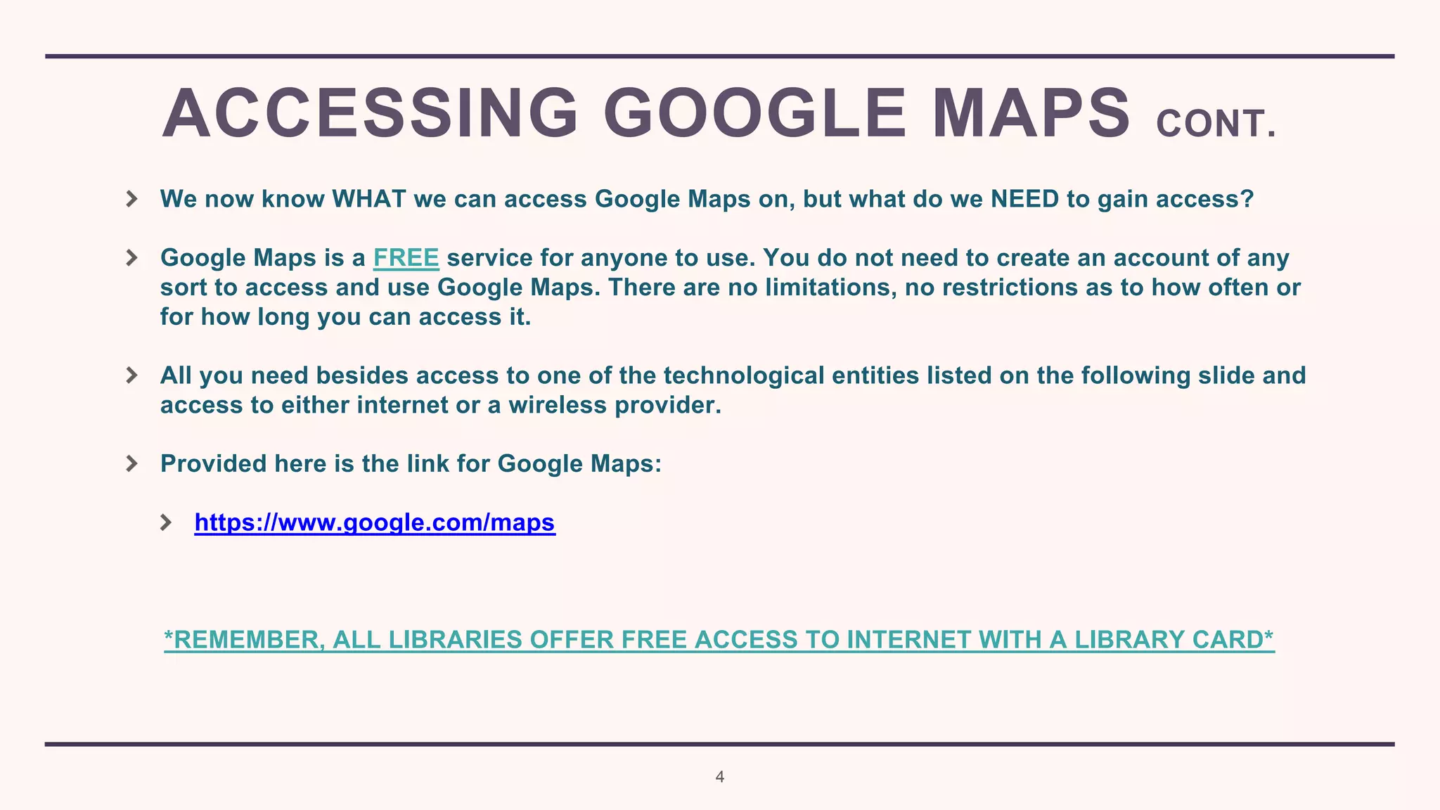 The Features and Use of Google Maps | PPTX