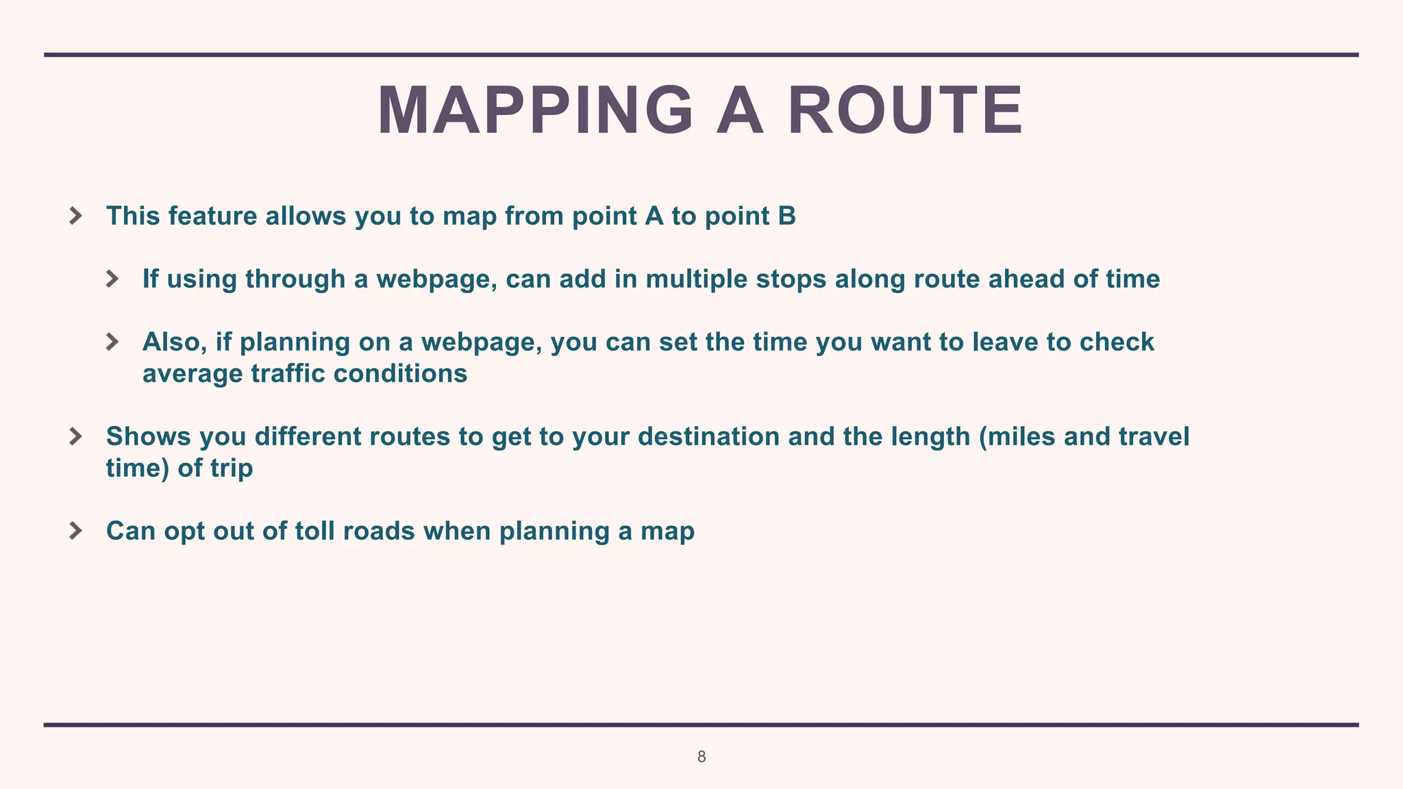 How to set a trip on maps | Soule.lgbt