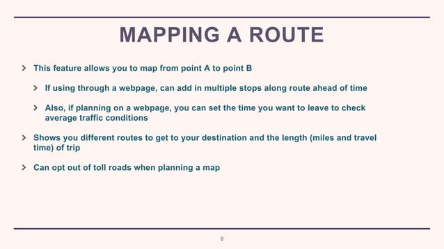 The Features and Use of Google Maps | PPTX