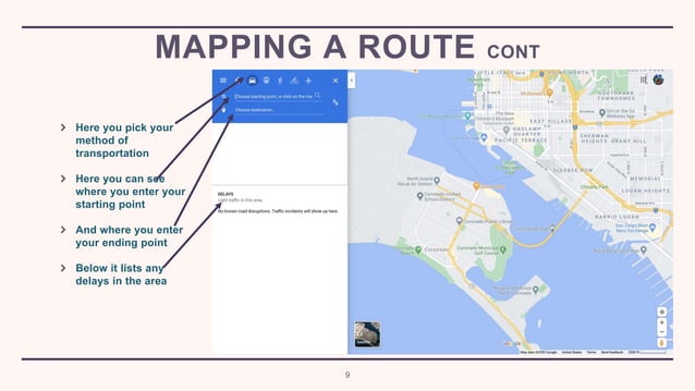 The Features and Use of Google Maps | PPTX