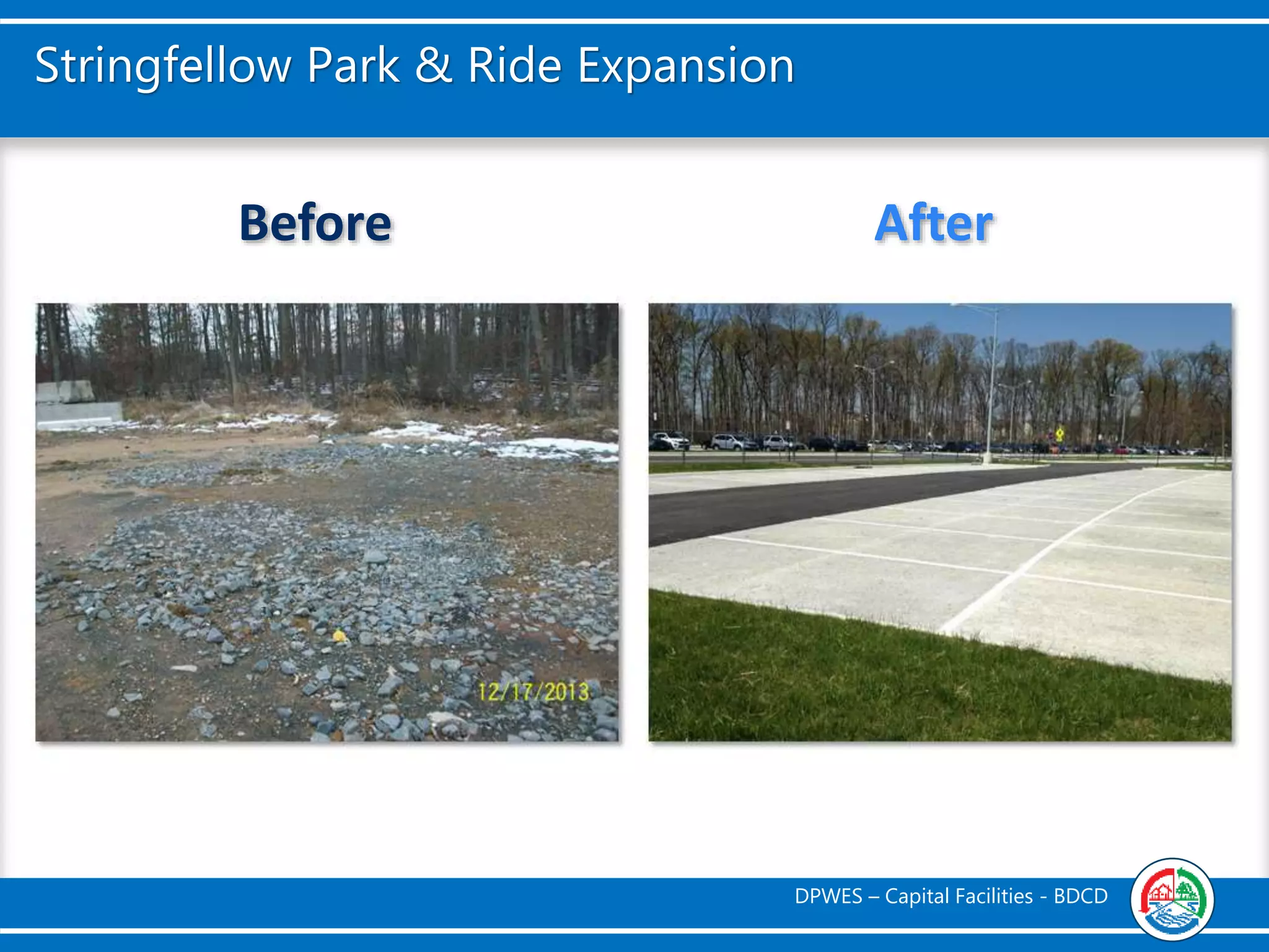 Stringfellow Park and Ride Expansion | PPTX | Civil Engineering ...