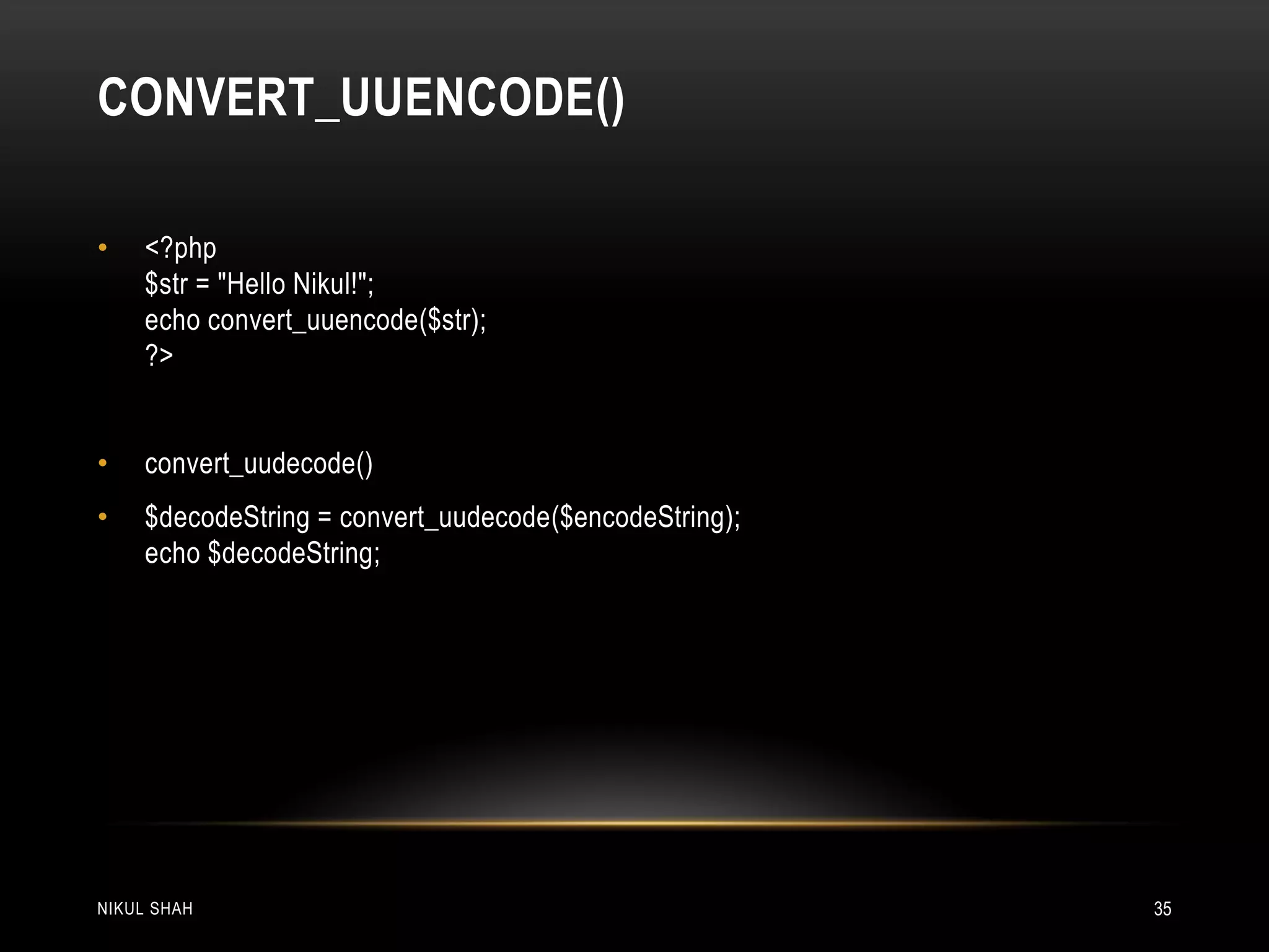 String functions | PPT