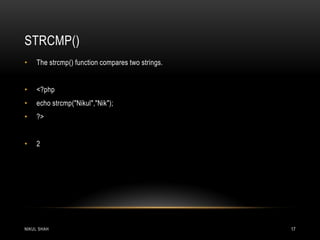 String functions | PPT
