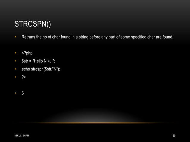 String functions | PPT