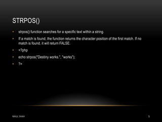 String functions | PPT