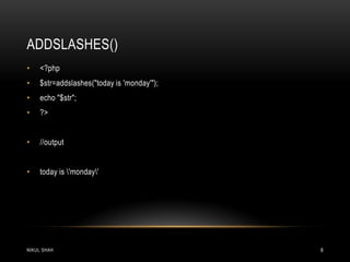 String functions | PPT