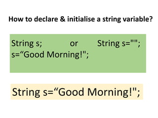 String functions | PPT
