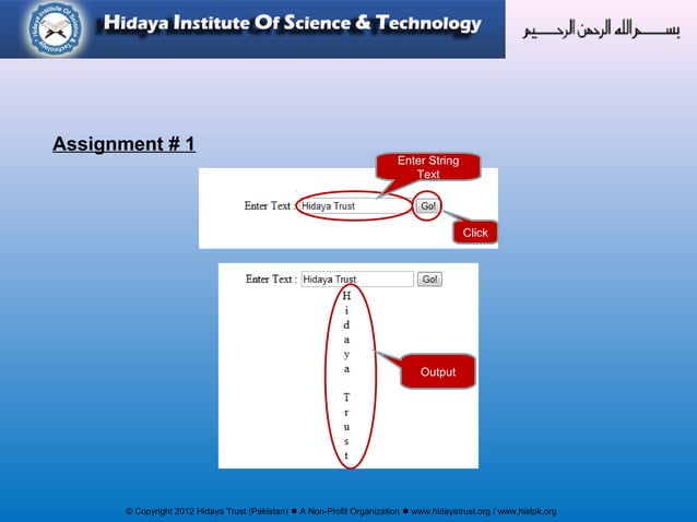 String functions and operations | PPT | Web Development | Internet