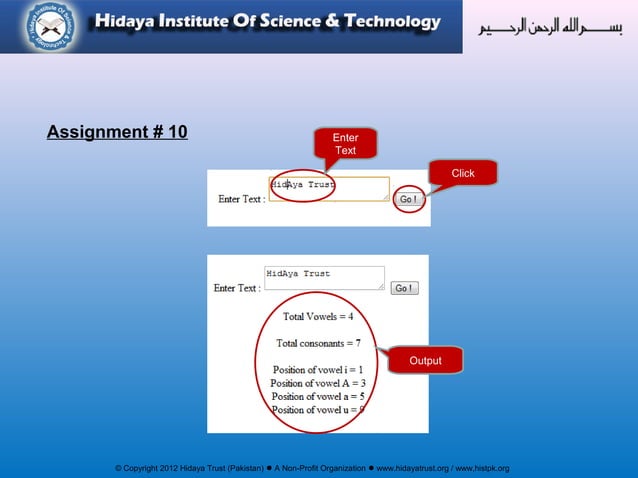 String Functions And Operations Ppt Web Development Internet