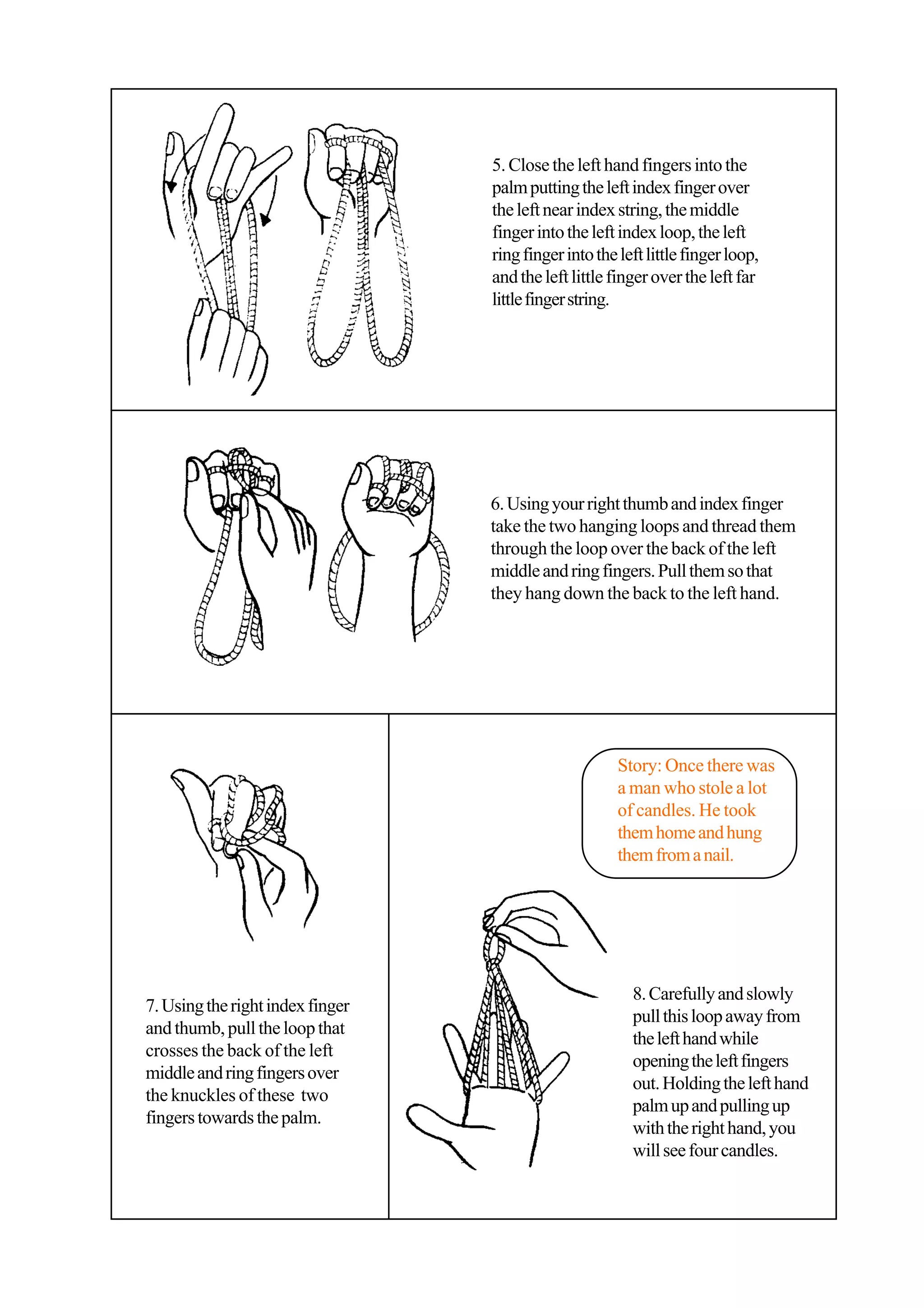 실뜨기 놀이 String games | PDF