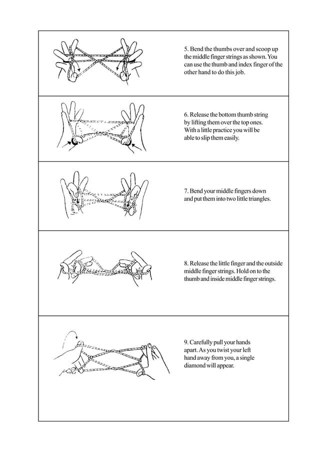 실뜨기 놀이 String games | PDF