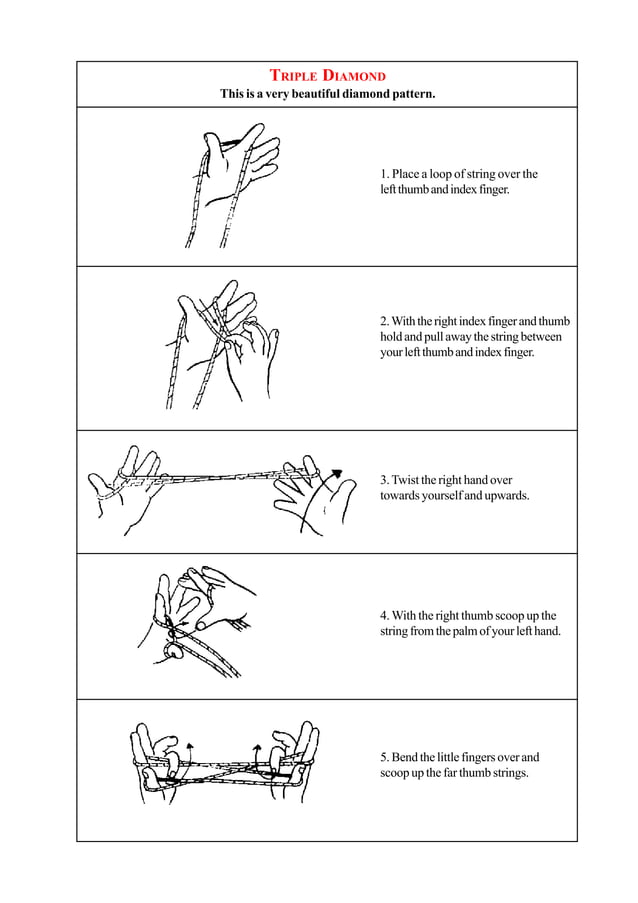 실뜨기 놀이 String games | PDF