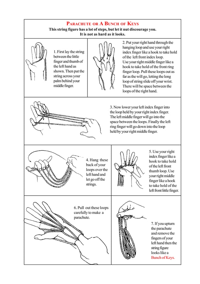 실뜨기 놀이 String games | PDF
