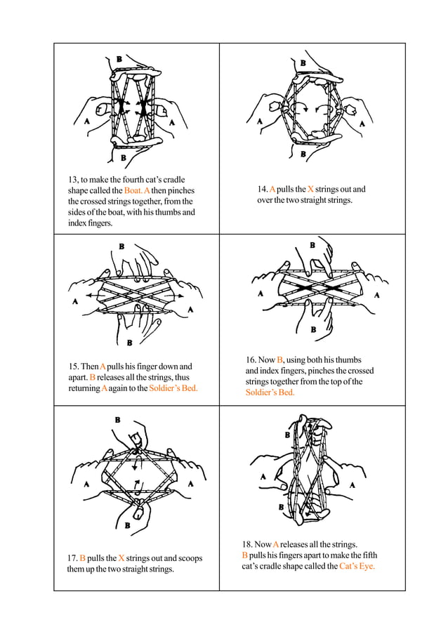 실뜨기 놀이 String games | PDF