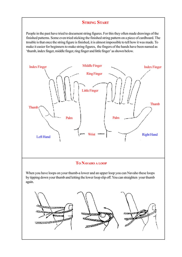 실뜨기 놀이 String games