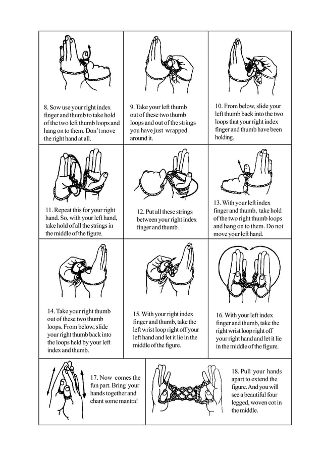 실뜨기 놀이 String games