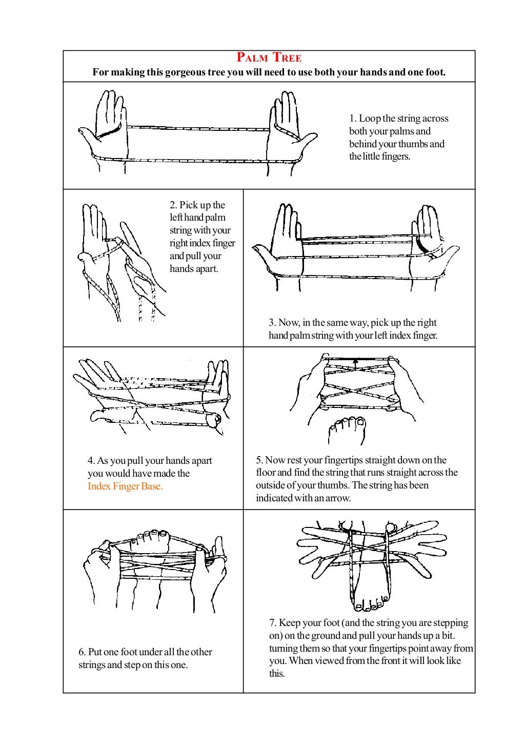 실뜨기 놀이 String games