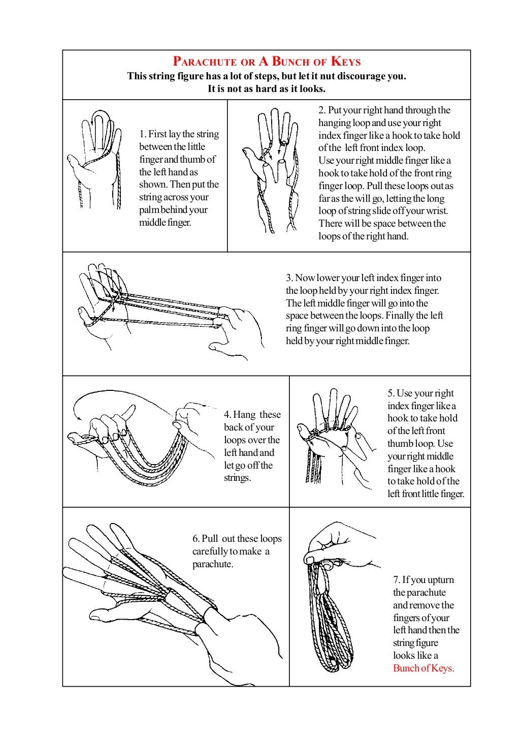 실뜨기 놀이 String games