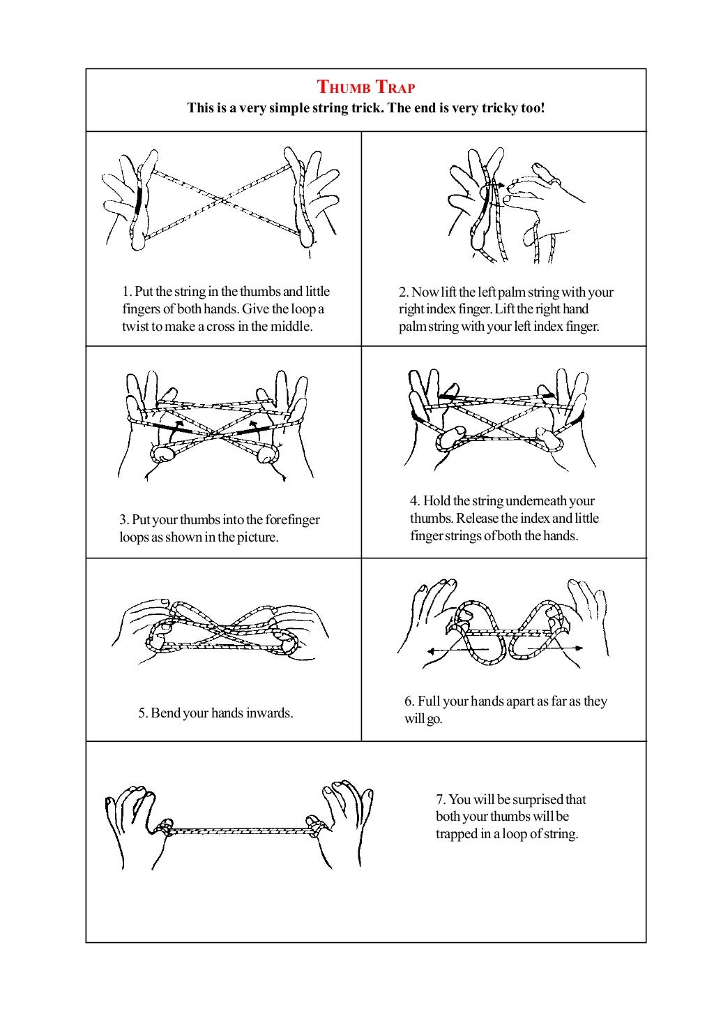 실뜨기 놀이 String games