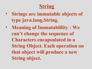 String Handling | PPT