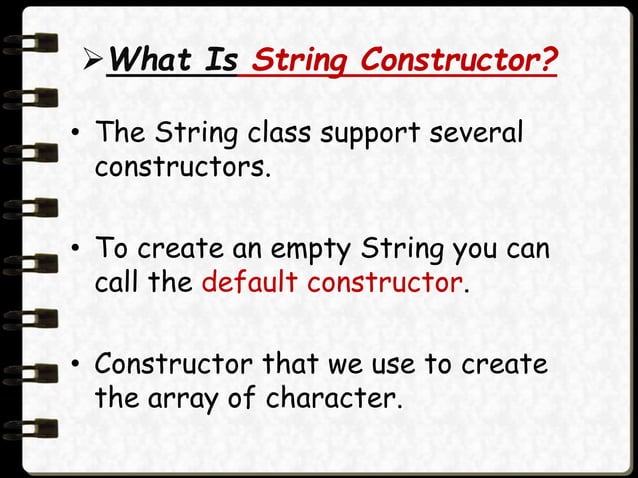 String handling in_java | PPTX
