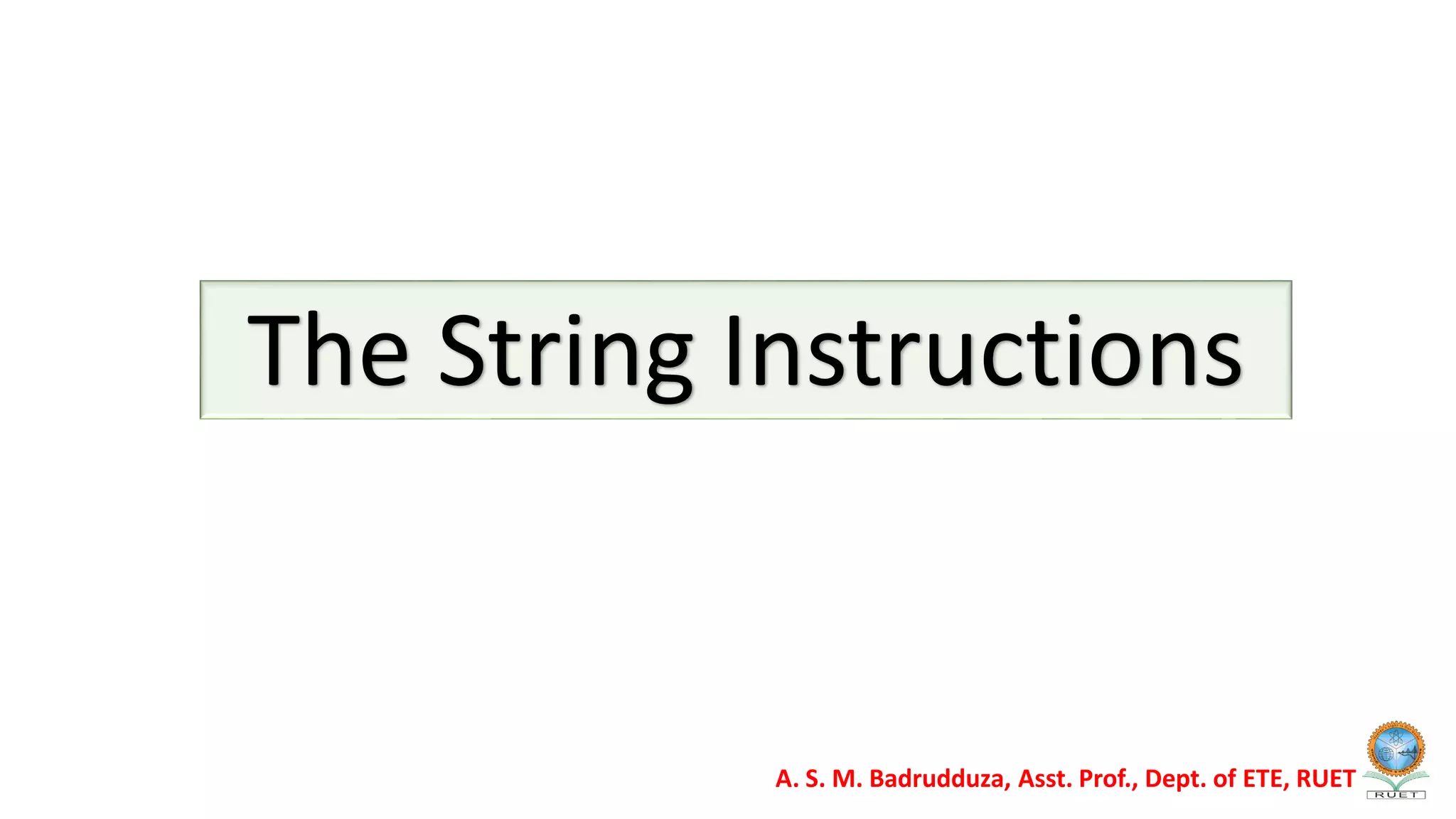 8086 String Instructions.pdf