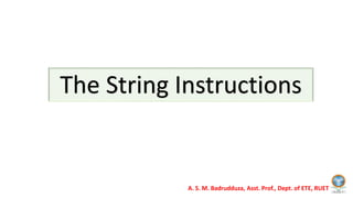 8086 String Instructions.pdf