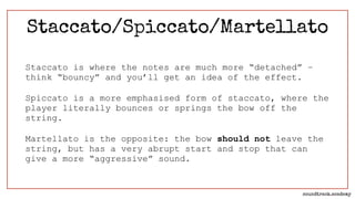 String Instruments: Orchestration | PPT