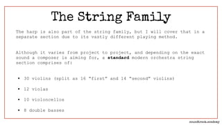 String Instruments: Orchestration | PPT