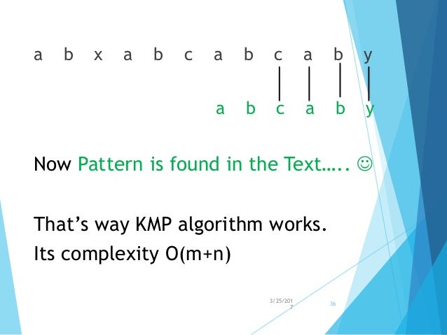 String matching Algorithm by Foysal