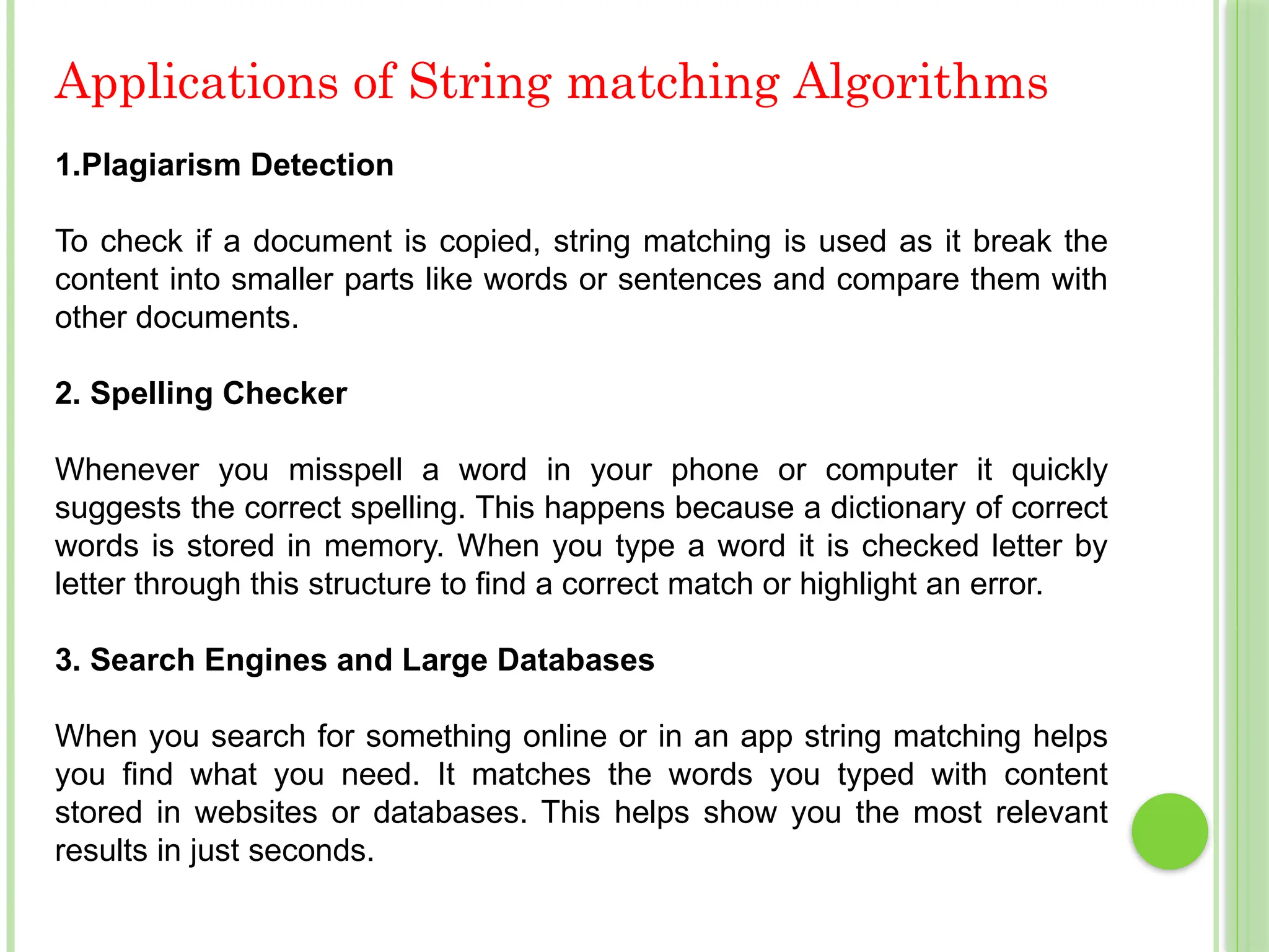 Presentation on String Matching .pptx