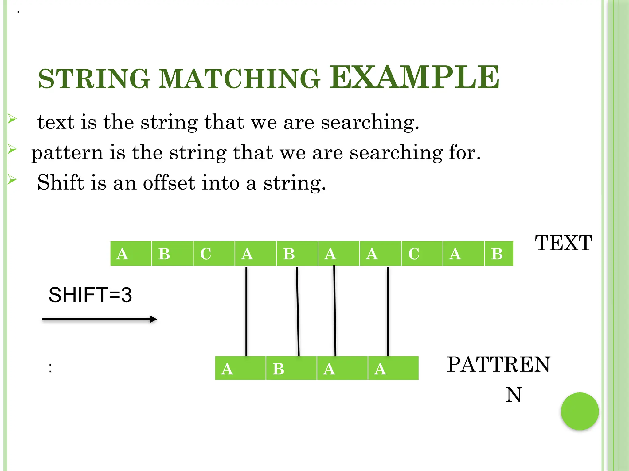 Presentation on String Matching .pptx