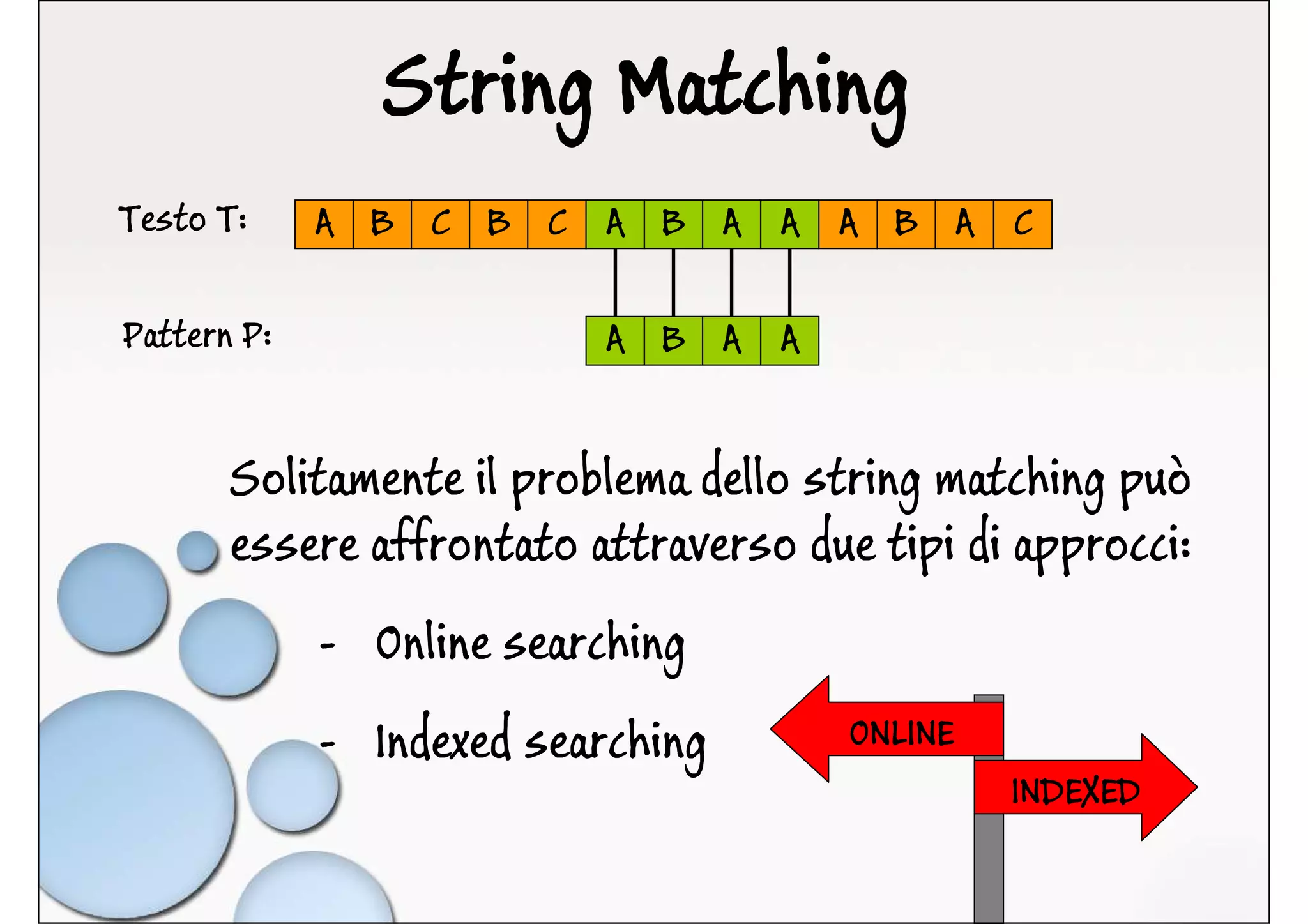 String Matching with Alphabet Sampling | PPT