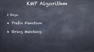 String matching algorithms | PPT