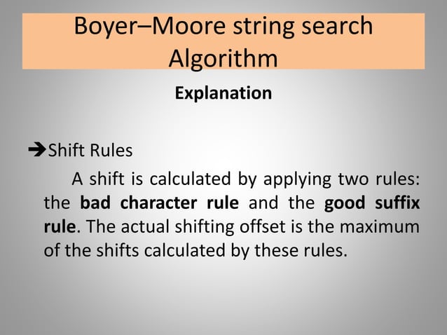 String Matching Algorithms Pattern Matching Ppt 0533