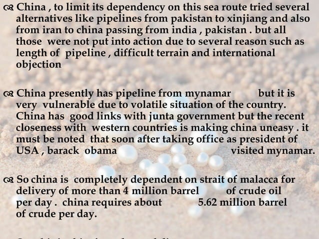 String of pearl POWERPOINT edited | PPTX | Asia Travel | Travel Locations