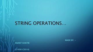 String Operations.pptx