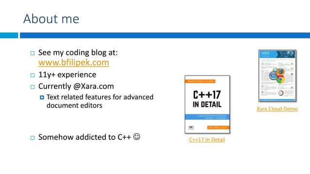 Let's talks about string operations in C++17 | PPT