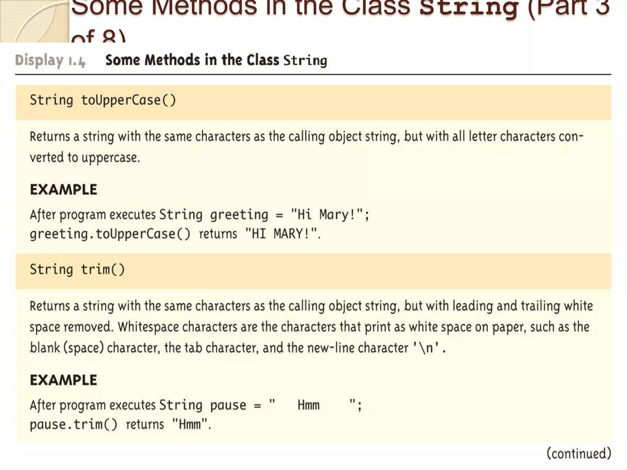 Strings in Java | PPTX