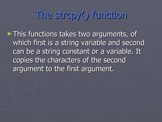 Strings | PPT