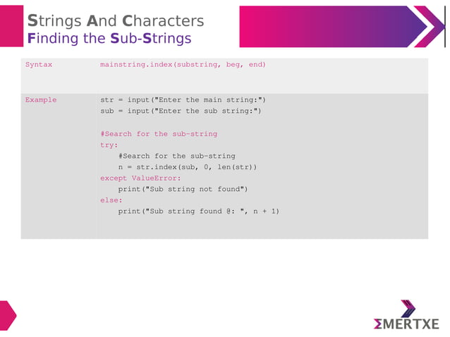 Python programming : Strings | PDF