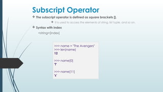 Python Strings Basics with Common Methods.pptx