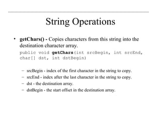 Strings power point in detail with examples | PPT