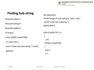Problem Solving using codes Strings-Extra.pptx