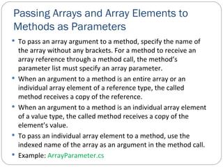 Strings Arrays | PPT