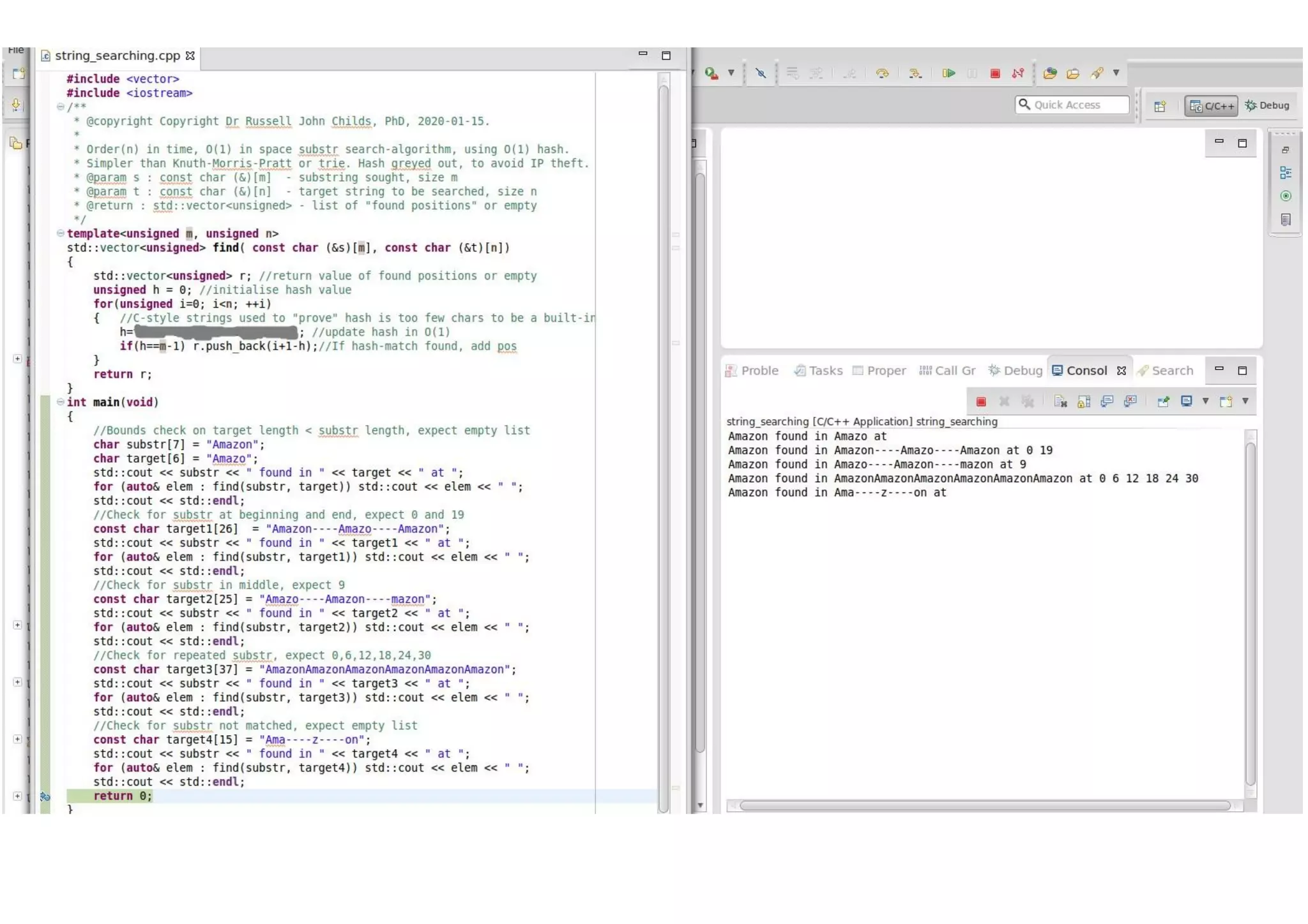 String searching o_n | PDF | Computing | Technology & Computing