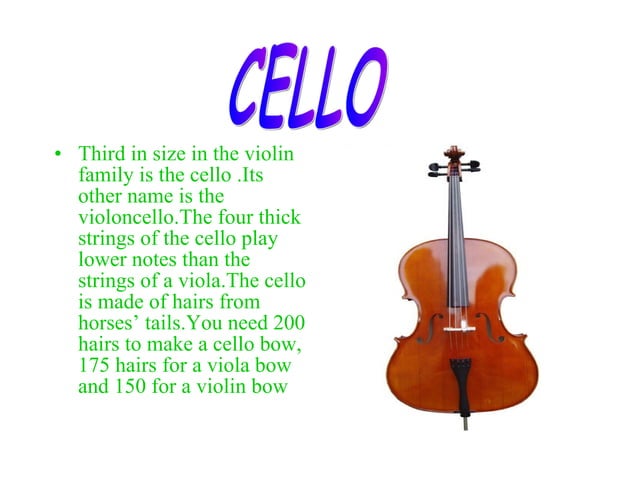 Strings Family | PPT | Musical Instruments | Hobbies & Interests