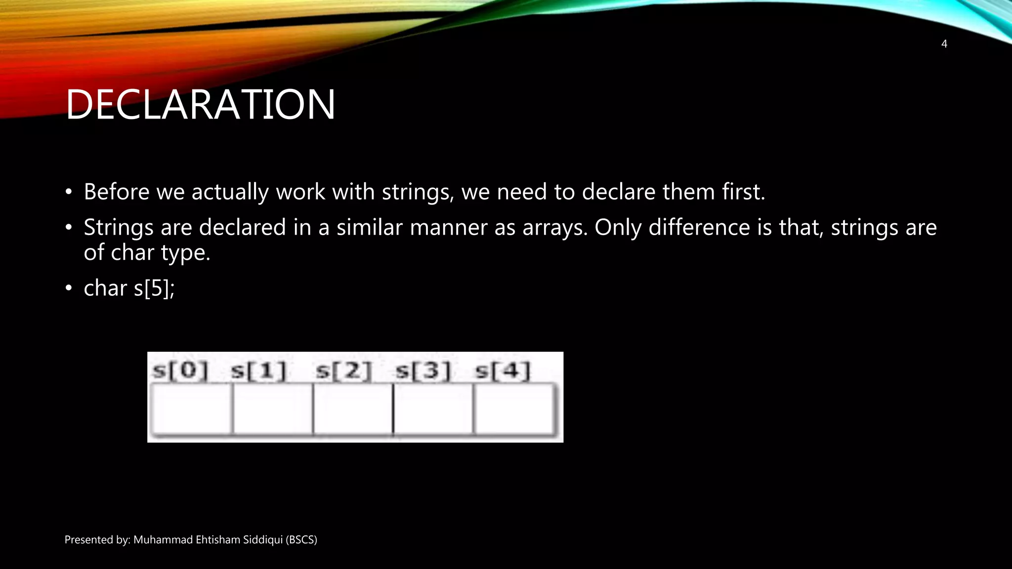 C programming Tutorial Session 4 | PPT